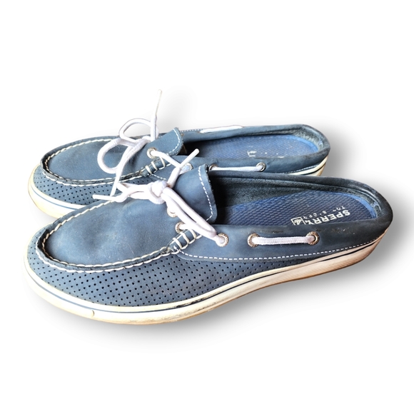 Sperry | Shoes | Womens Sperry Anchor Mule Backless Slip On Top Sider ...